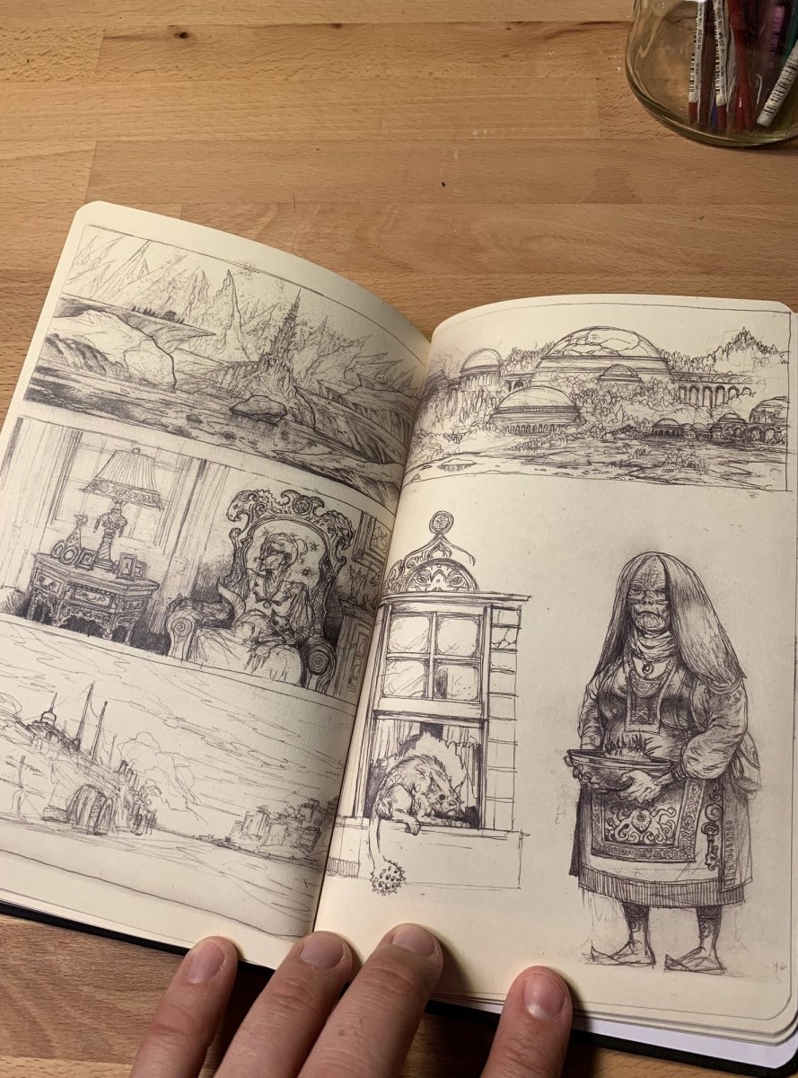 Sean Andrew Murray - Sketches Volume 01