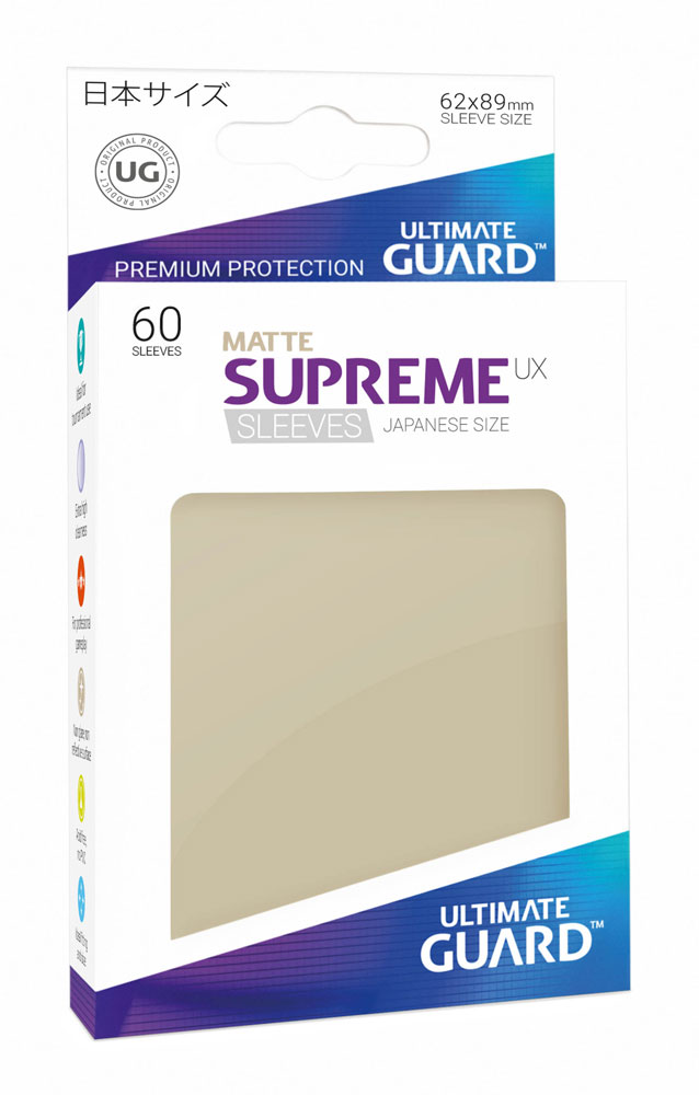 Fundas Supreme Japonés UX Mate Beige (60 unidades) Fundas Supreme Japonés UX Mate Beige (60 unidades)